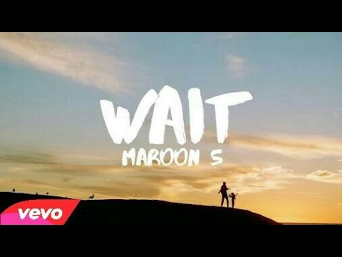 Maroon 5 - Wait official (Audio) - YouTube