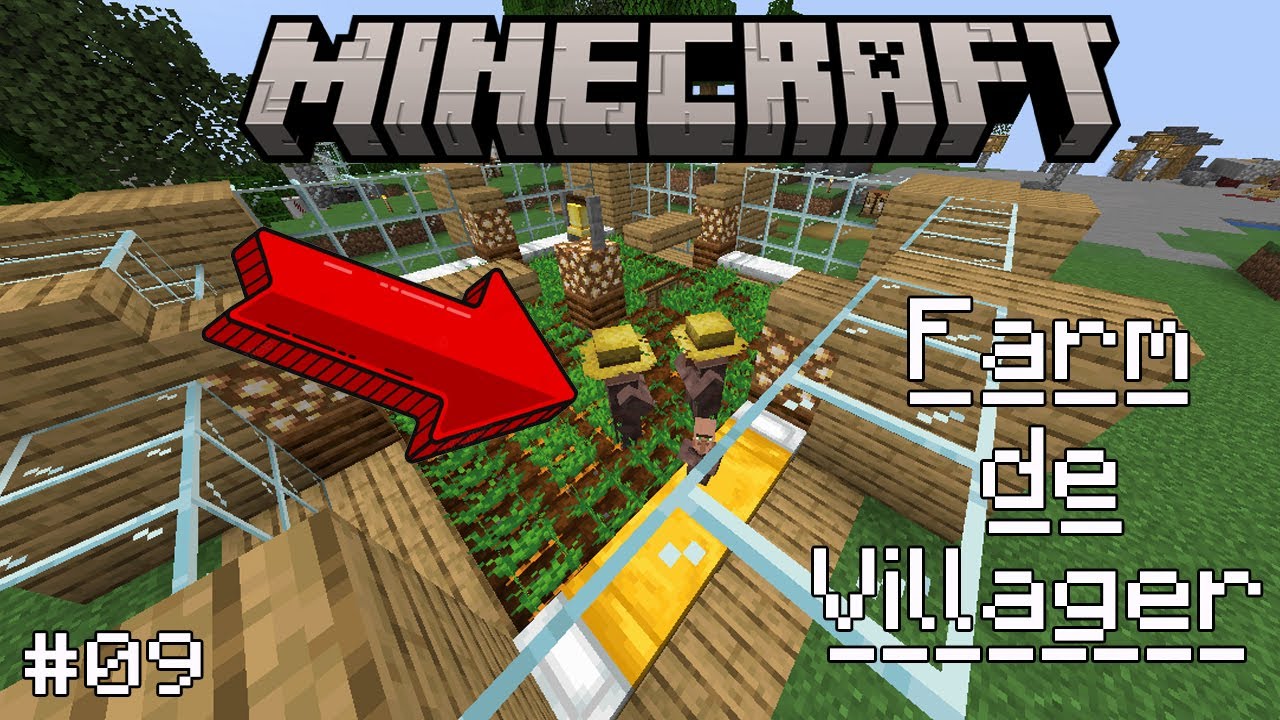 Farm de Villager MUITO FÁCIL #09 - Minecraft Survival - YouTube