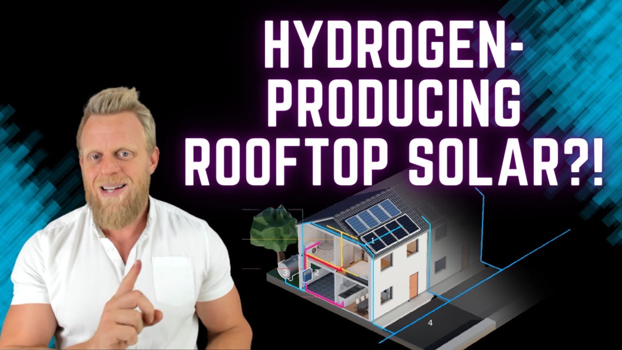 Hydrogen-producing rooftop solar panels become REAL - YouTube