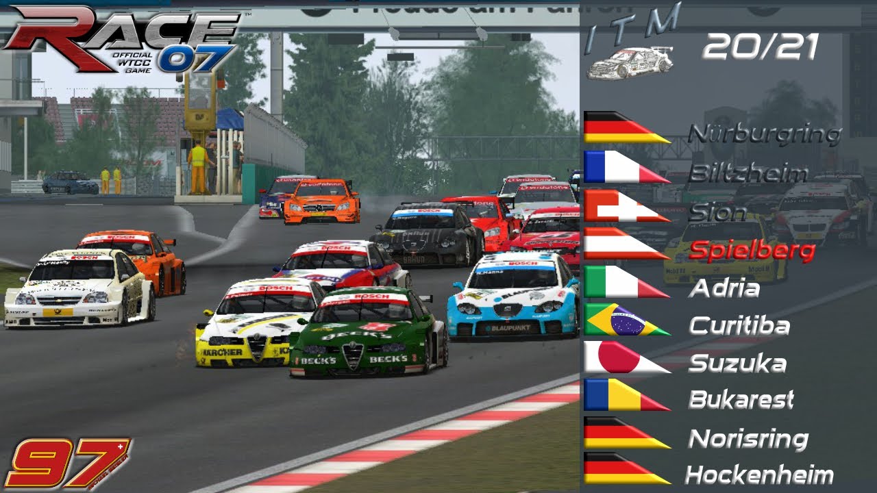 [ITM] International Touringcar Masters [20/21] -Runde 4- Spielberg - YouTube