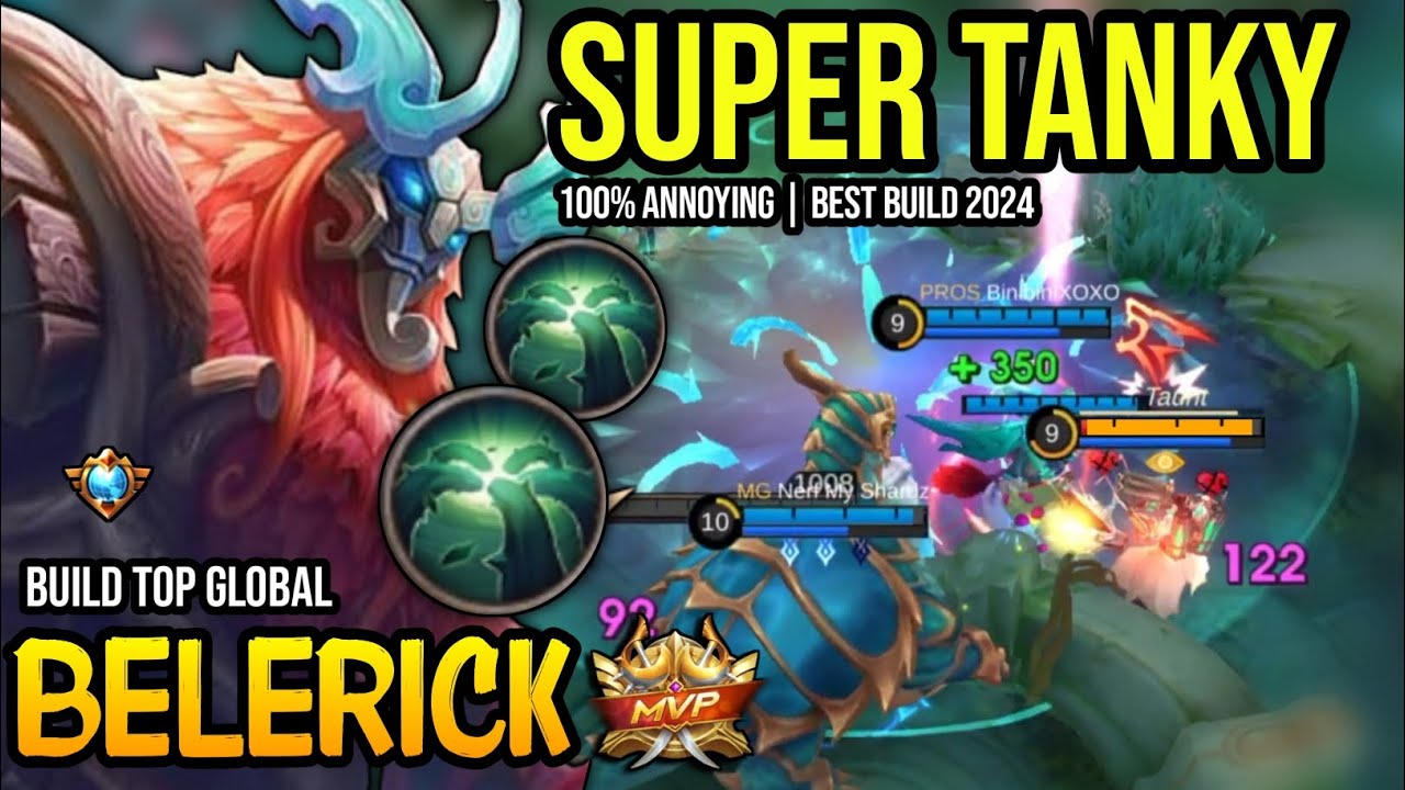 BELERICK BEST BUILD 2024 | BUILD TOP GLOBAL BELERICK GAMEPLAY | MOBILE ...