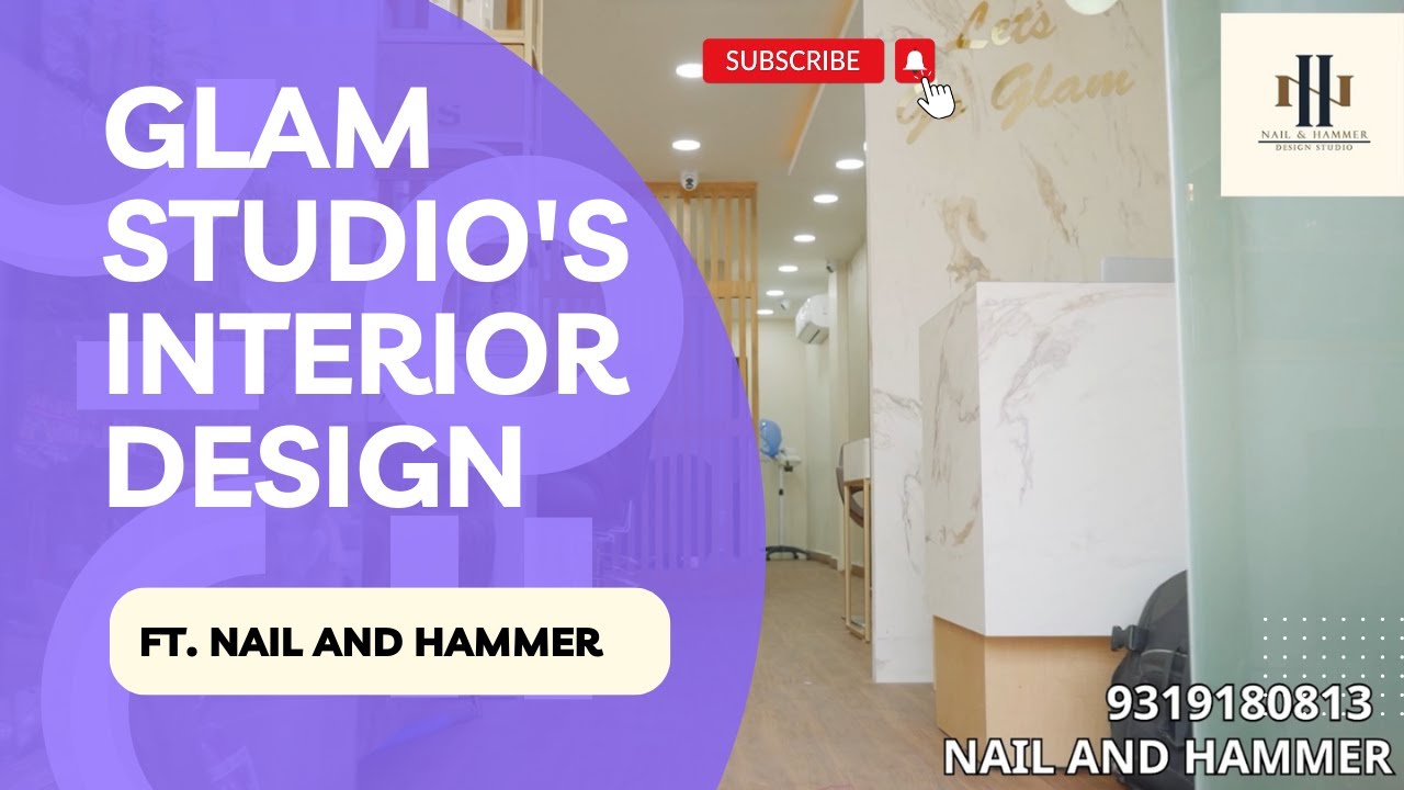 Makeup Studio Interior Design | Mini Salon Project Ideas | Glam Studio ...