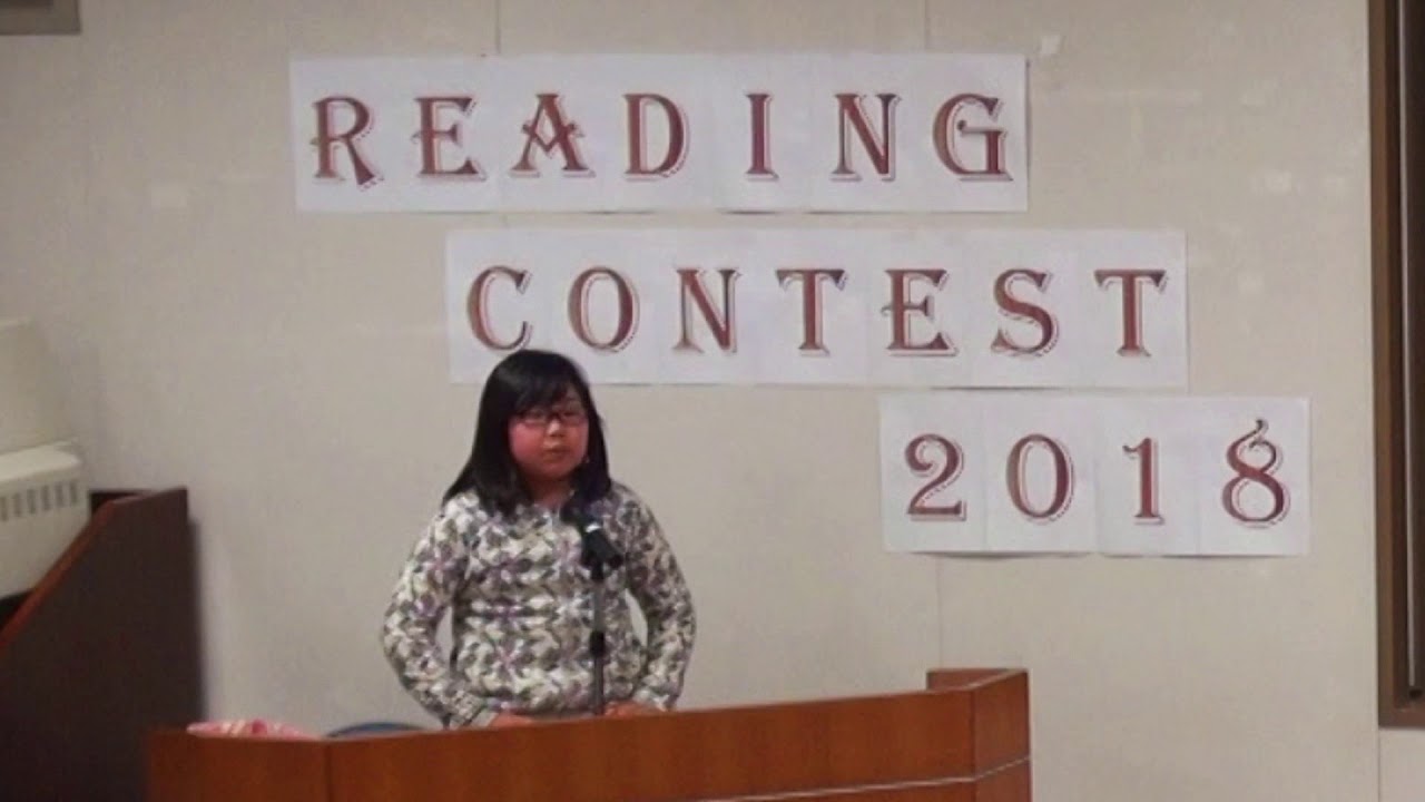 Reading contest 2018 - YouTube