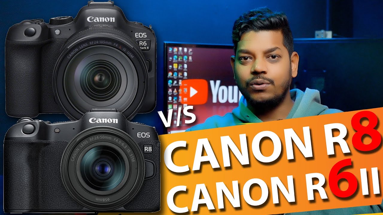 Canon R8 vs Canon R6 Mark II (Hindi) | Best Canon Fullframe Camera 2023 ...