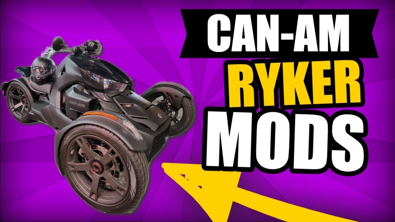 2022 Can-Am Ryker MODS -- MODS for the Ryker are some of the Best in ...