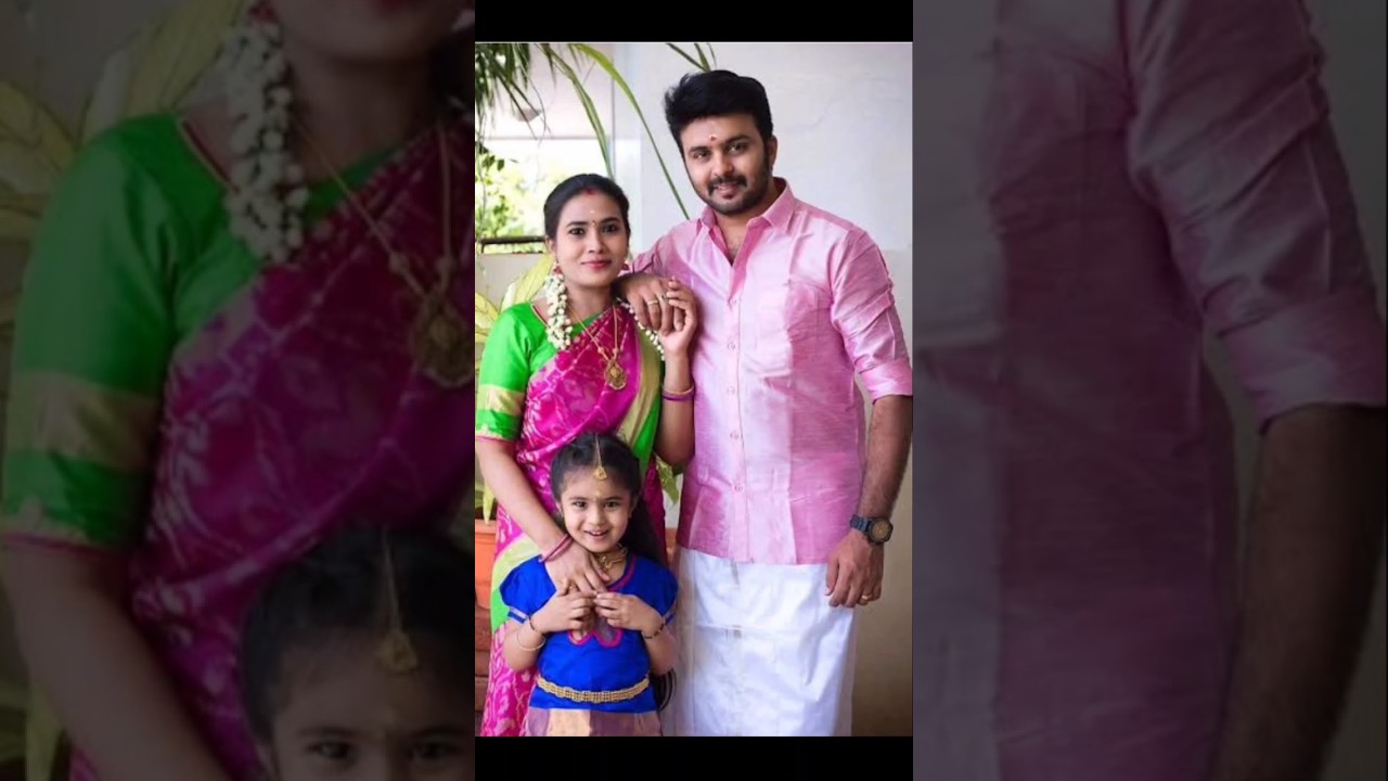 Pandian Stores Serial actor Venkat family photos #viral - YouTube