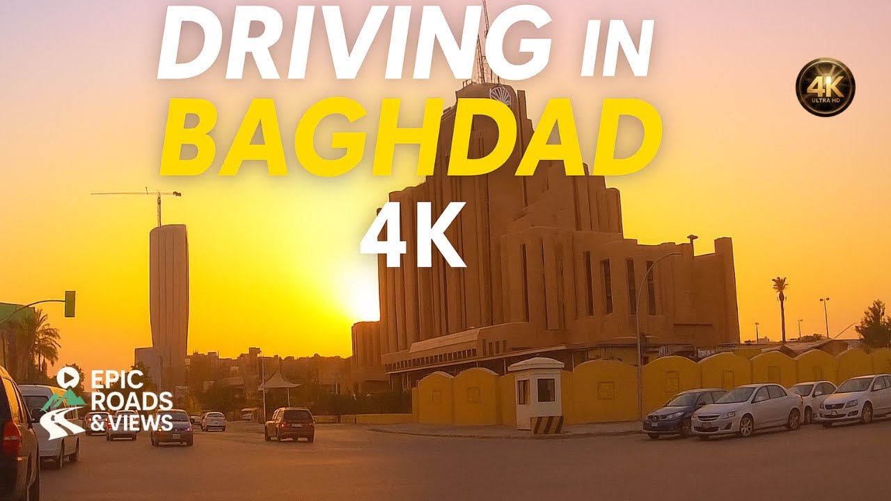 Driving in Baghdad Streets 🇮🇶 | 4K City Drive Through the Heart of Iraq ...