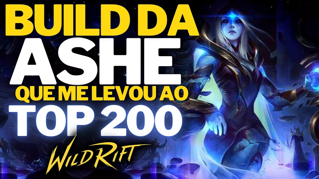A MELHOR BUILD DA ASHE WILD RIFT GAMEPLAY - YouTube