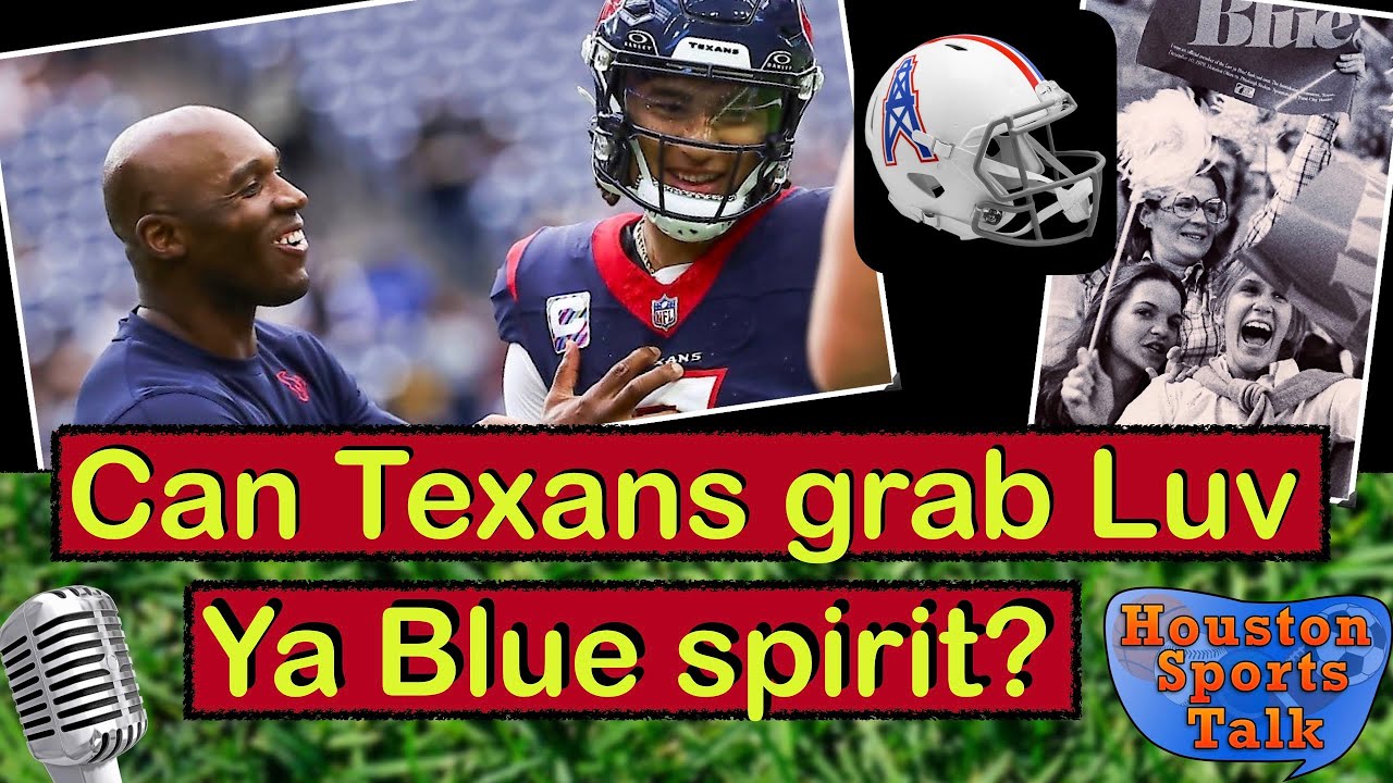 How can Texans Bring Luv Ya Blue Oilers Spirit Back? (Oilers TE Mike ...