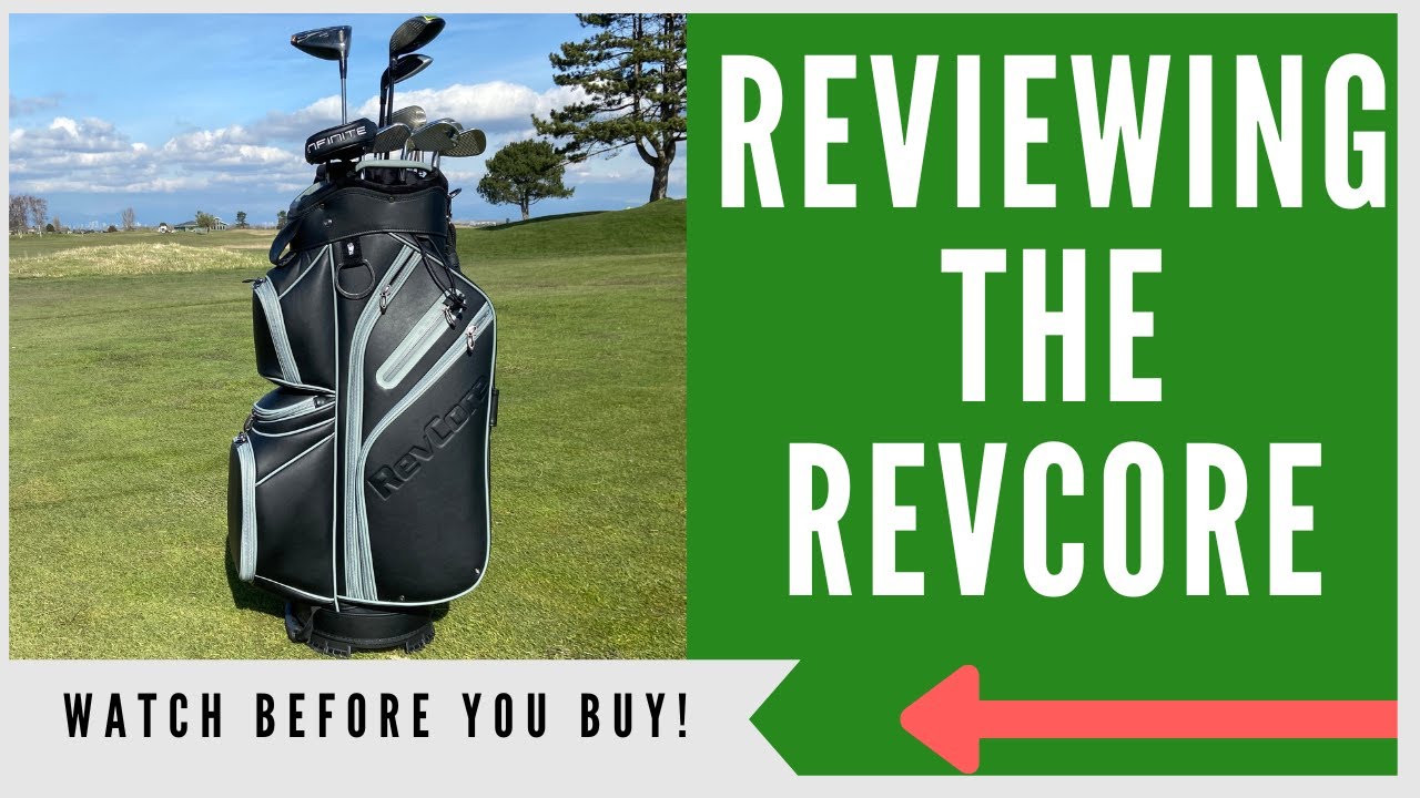 RevCore Cart Bag Unboxing & Initial Review: Is This The Best Golf Bag ...