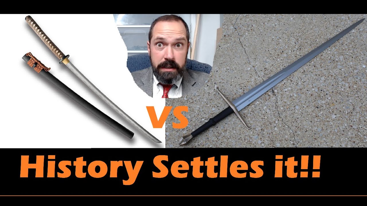 Longsword v Katana, A History Professor Weighs In - YouTube