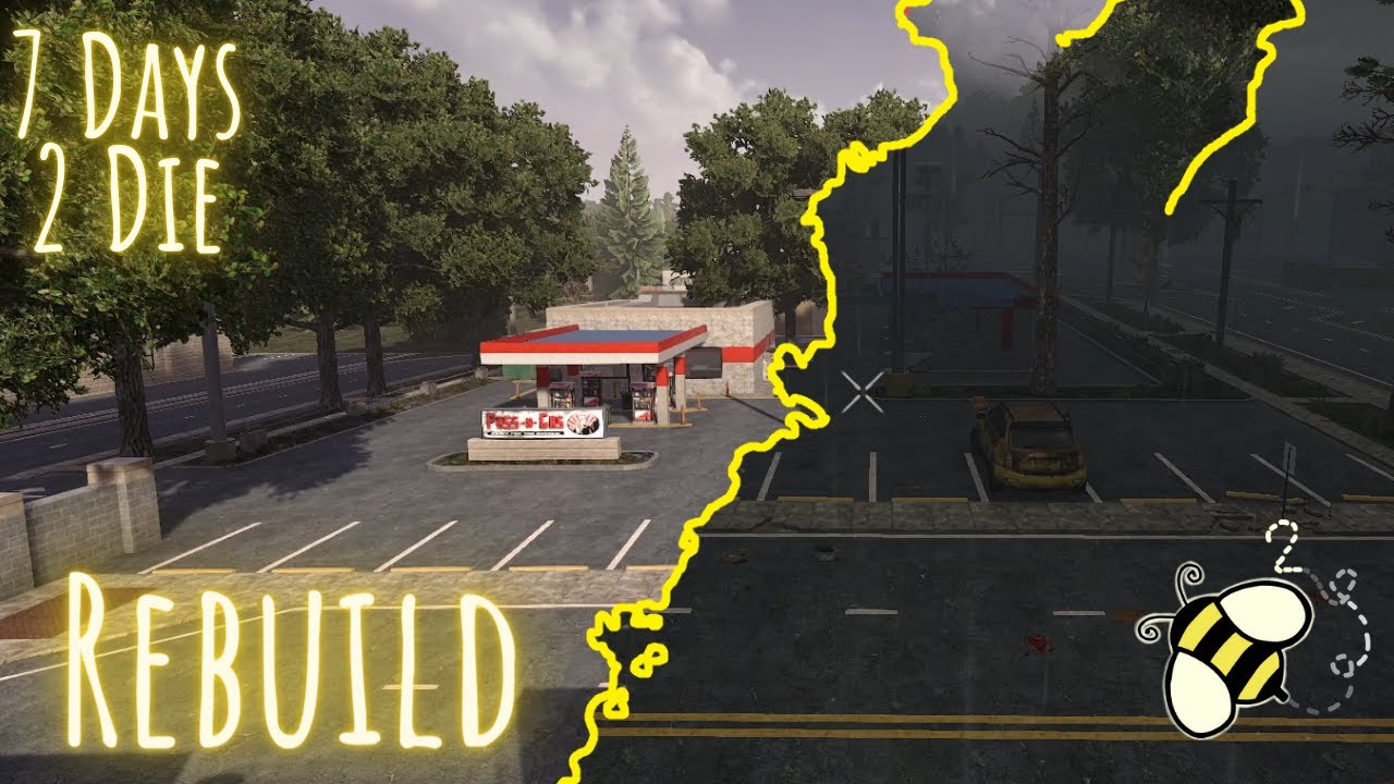 7D2D ALPHA 21 Build 9 Pass & Gas - YouTube