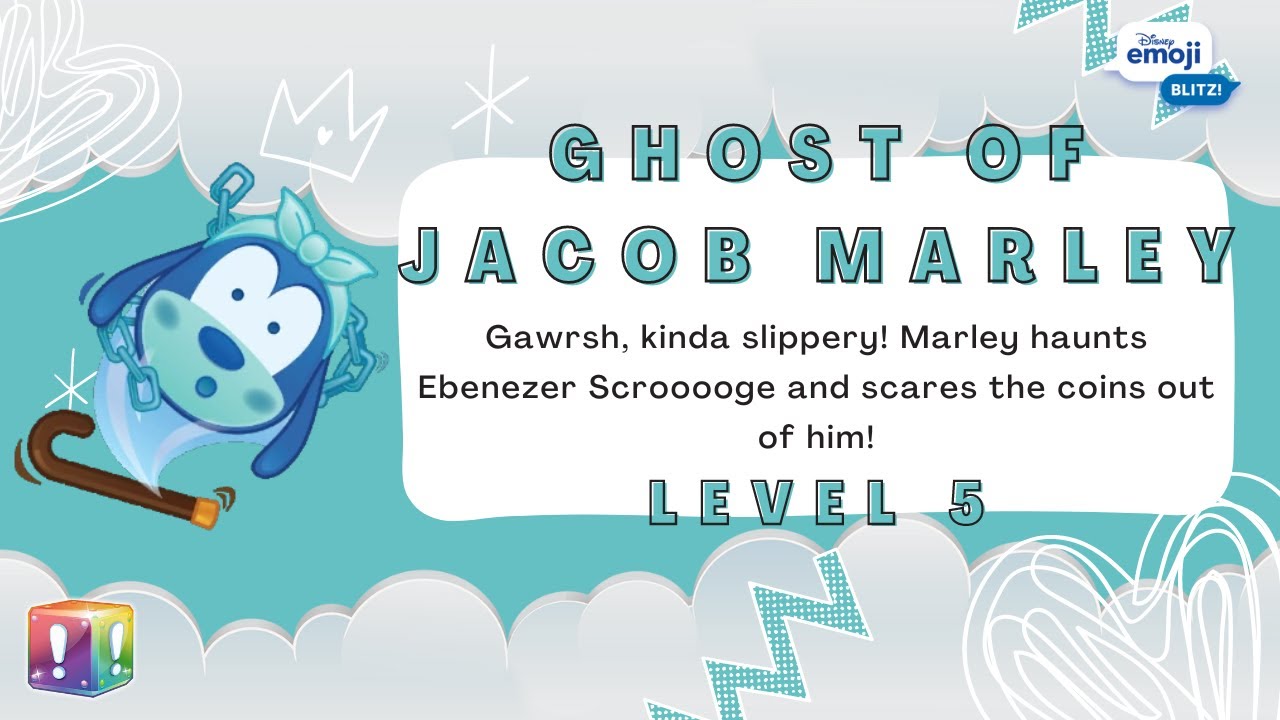 Disney Emoji Blitz - Ghost of Jacob Marley (Level 5) - Mickey's ...