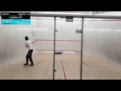 Court Bane 4 - Norgesmesterskap squash 2023 - Rankedin - YouTube