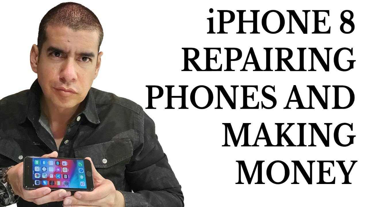 iPhone 8 Cracked Screen Replacement - How to Repair by Business Owner ...