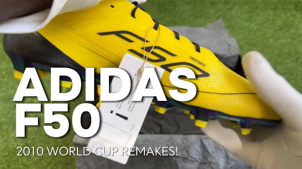 Adidas F50 Elites (2010 World Cup Remakes) FG Boots Review - On Feet ...