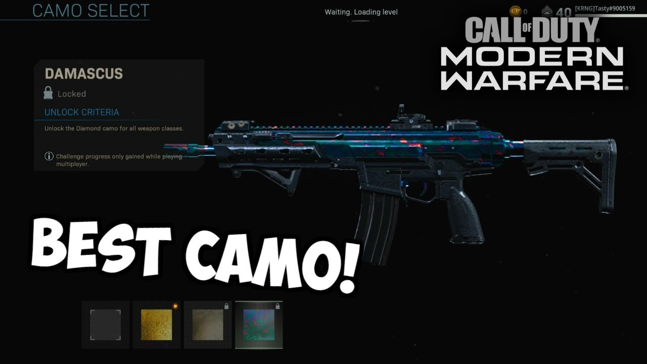 Rarest Camo in the game! Road to Damascus | Modern Warfare - YouTube