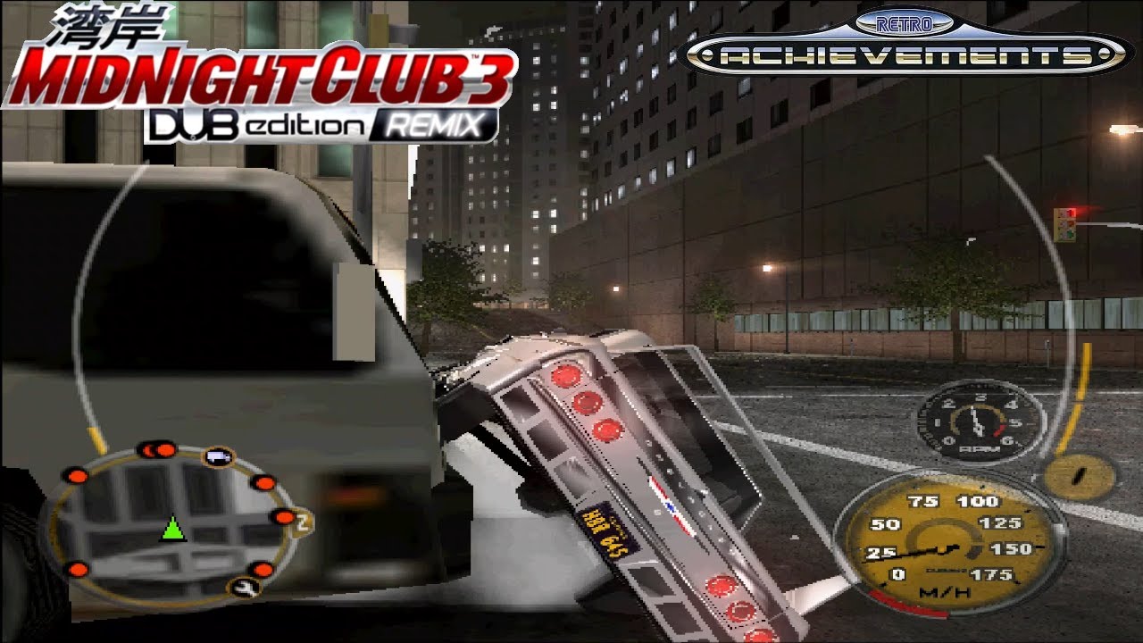 Jogando Midnight Club 3 Remix no modo carreira com RetroAchievements ...