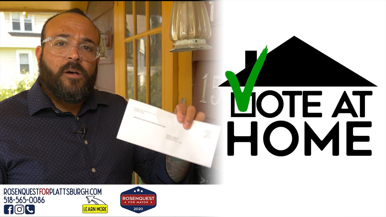 MAKE YOUR VOTE COUNT! VOTE AT HOME - YouTube