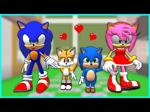 BEBEK SONİC AİLESİNİ BULDU! 😱 - Minecraft