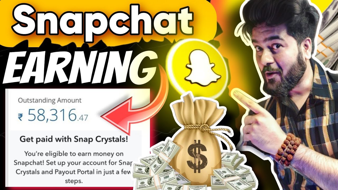 Snapchat crystal earning received June 2024 | snapchat spotlight ...