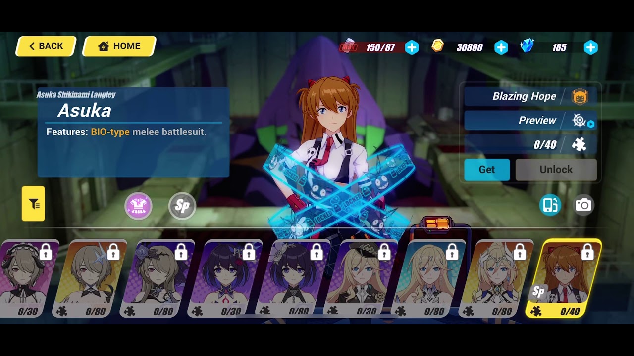 Asuka says “Anta Baka” in Honkai Inpact 3rd - YouTube