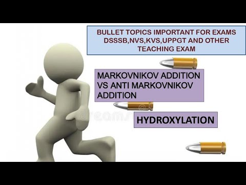 Markovnikov rule and Anti Markovnikov rule and Hydroxylation - YouTube