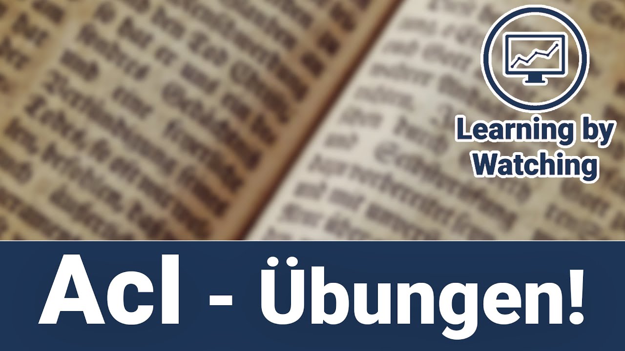 AcI Latein Übungen inkl. - Lösungen! - YouTube