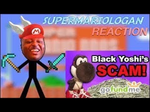 Reaction to SML Movie: Black Yoshis Scam! by SuperMarioLogan - YouTube