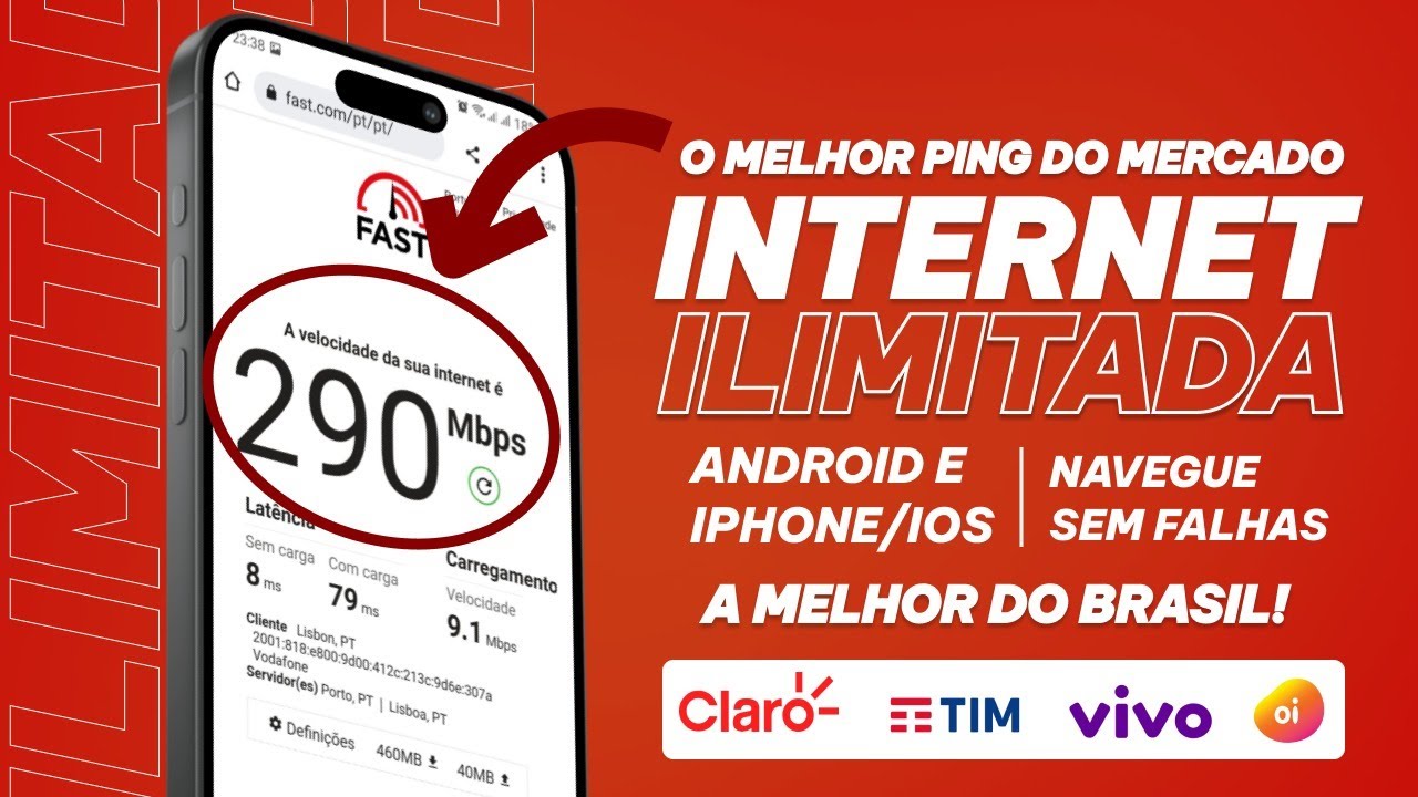 🌟📱A MELHOR DO BRASIL: INTERNET ILIMITADA - ANDROID E IOS: SEM FALHAS 🚀 ...