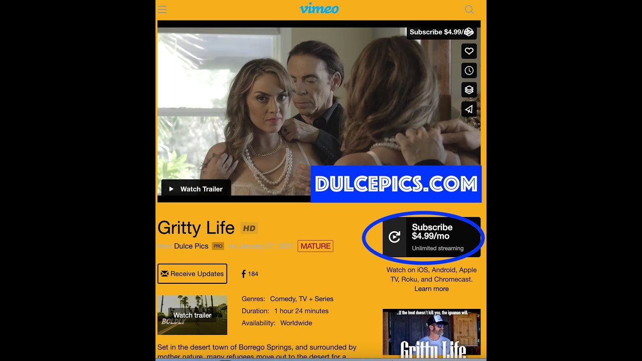 Gritty Life S1 & S2 Now Streaming on Vimeo. - YouTube