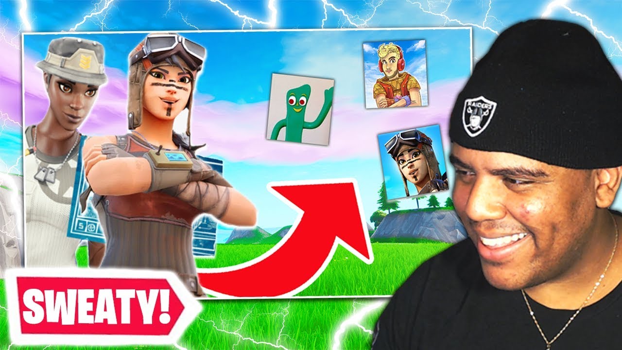 I Played Fortnite With Famous Youtubers And This Happened Youtube