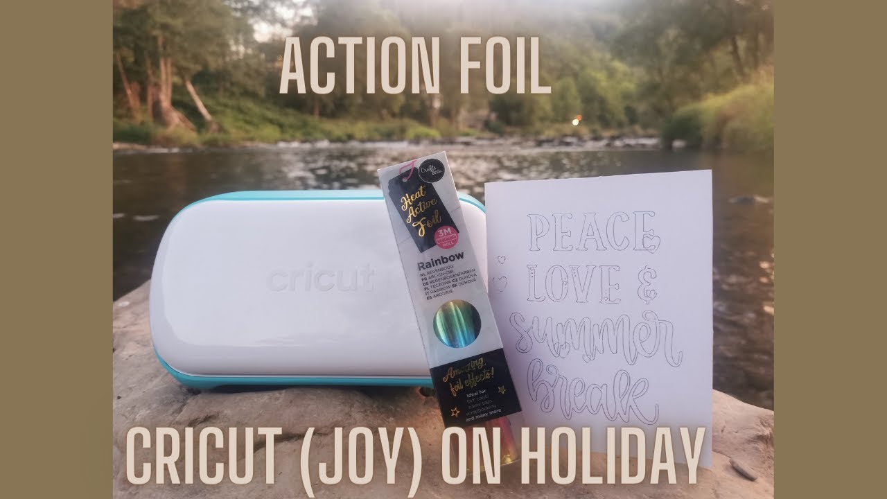 Cricut Joy (NL) op vakantie | Action folie | NL, ENG, DE, ESP Subtitel ...