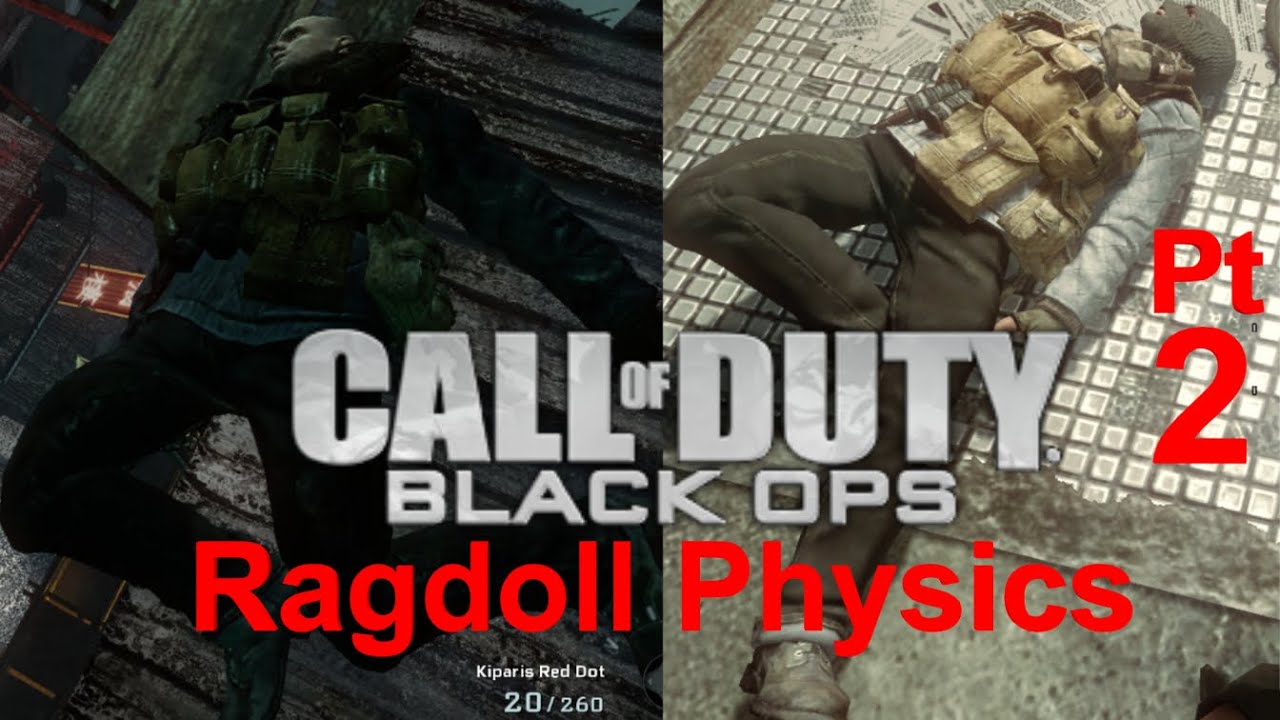 Call of Duty: BLACK OPS 1 | Ragdoll Showcase Pt 2 [Xbox Series X] - YouTube