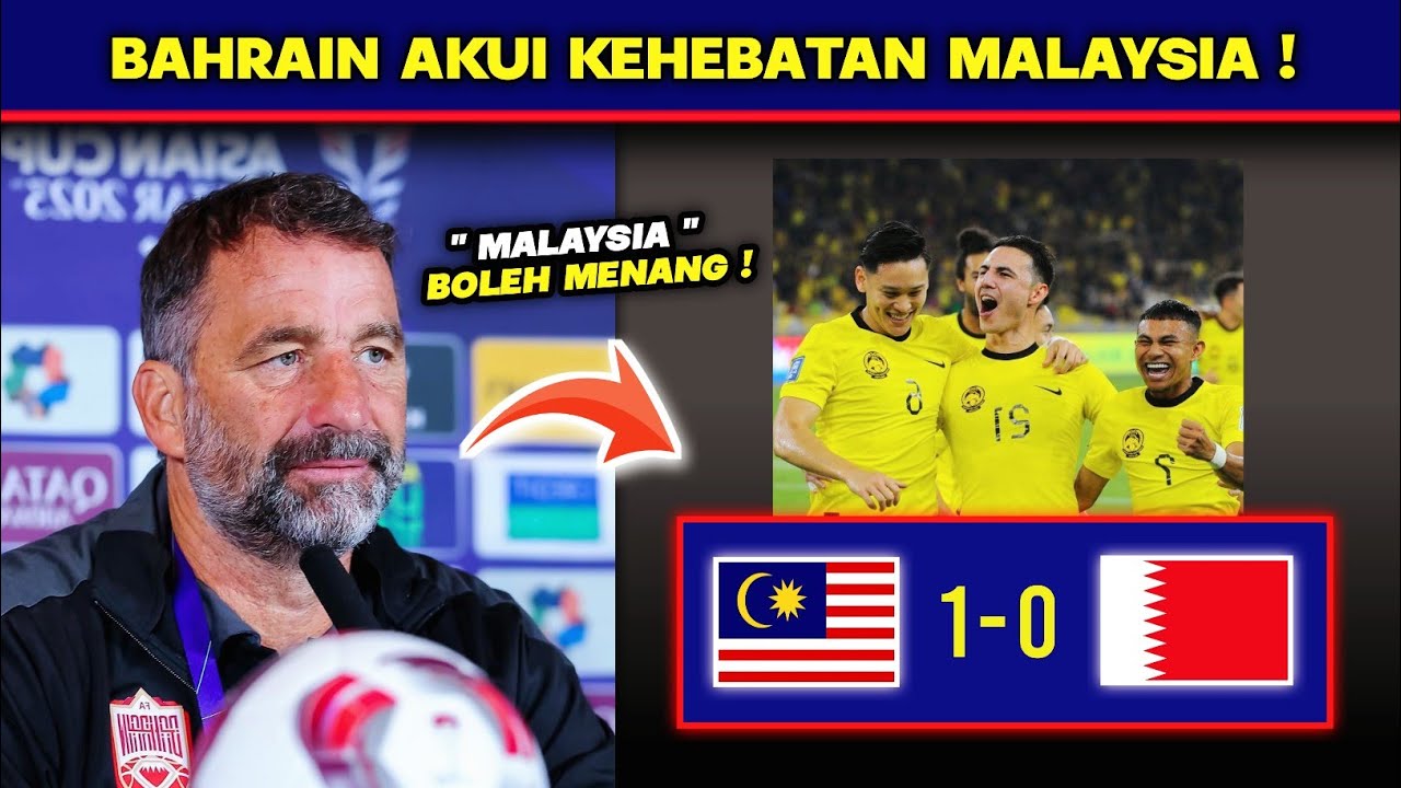 Bahrain Akui Bukan Mudah atasi Harimau Malaya di Piala Asia 2023 ...