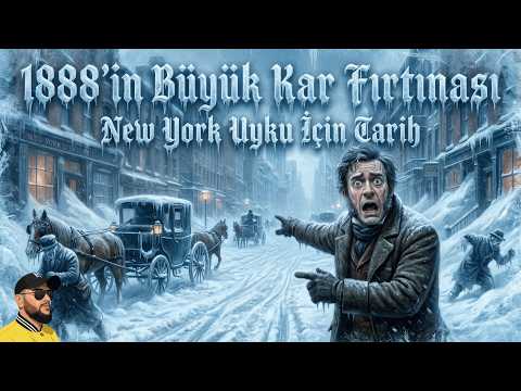 1888'in Büyük Kar Fırtınası: New York Şehri Acımasız Soğukta Donduğunda | Uyku İçin Sıkıcı Tarih