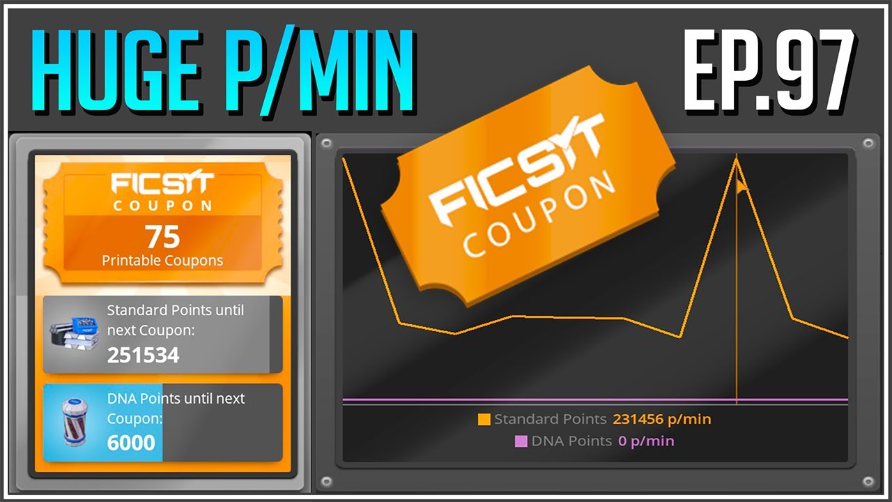 236364608 p/min FICSIT Coupon. I'm almost done | Satisfactory | EP. 97 ...