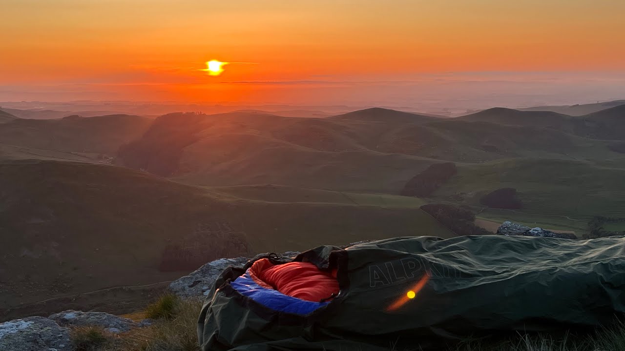 A SUNSET BIVY CAMP - YouTube
