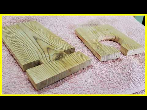 A super easy wooden project that you will never get tired of making