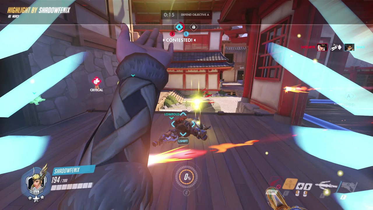 "Come here for healing" Mercy voiceline (overwatch) - YouTube