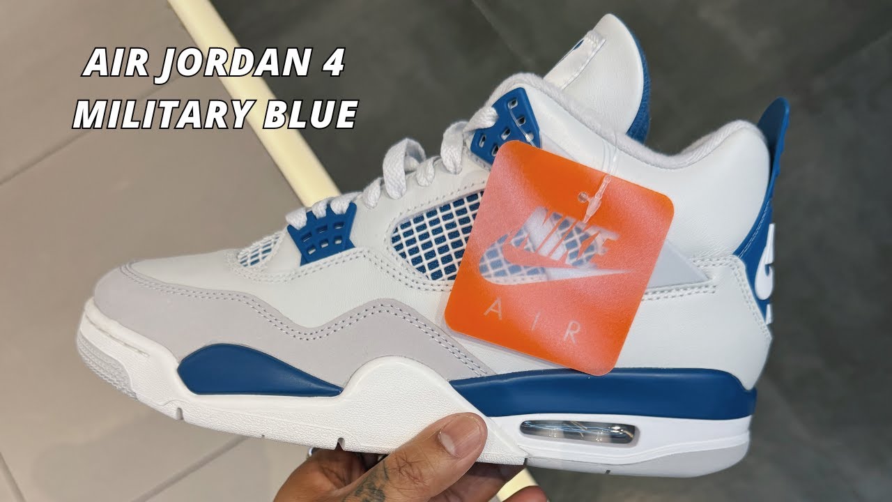 Air Jordan 4 Military Blue (2024) - Details, On Feet, Sizing. Compared ...