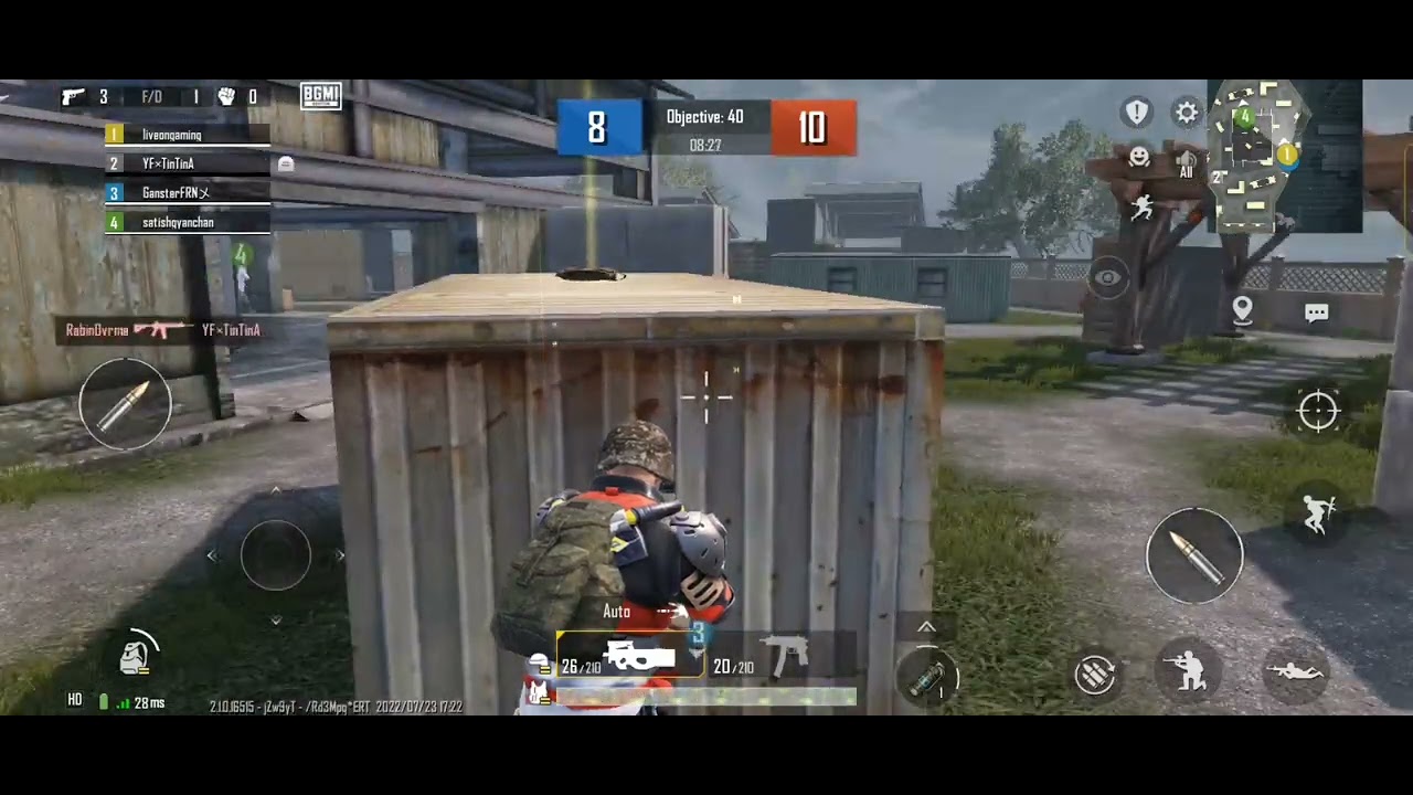 BGMI Game Unranked Arena Team Deathmatch Play Warehouse 4TPP | #bgmi ...