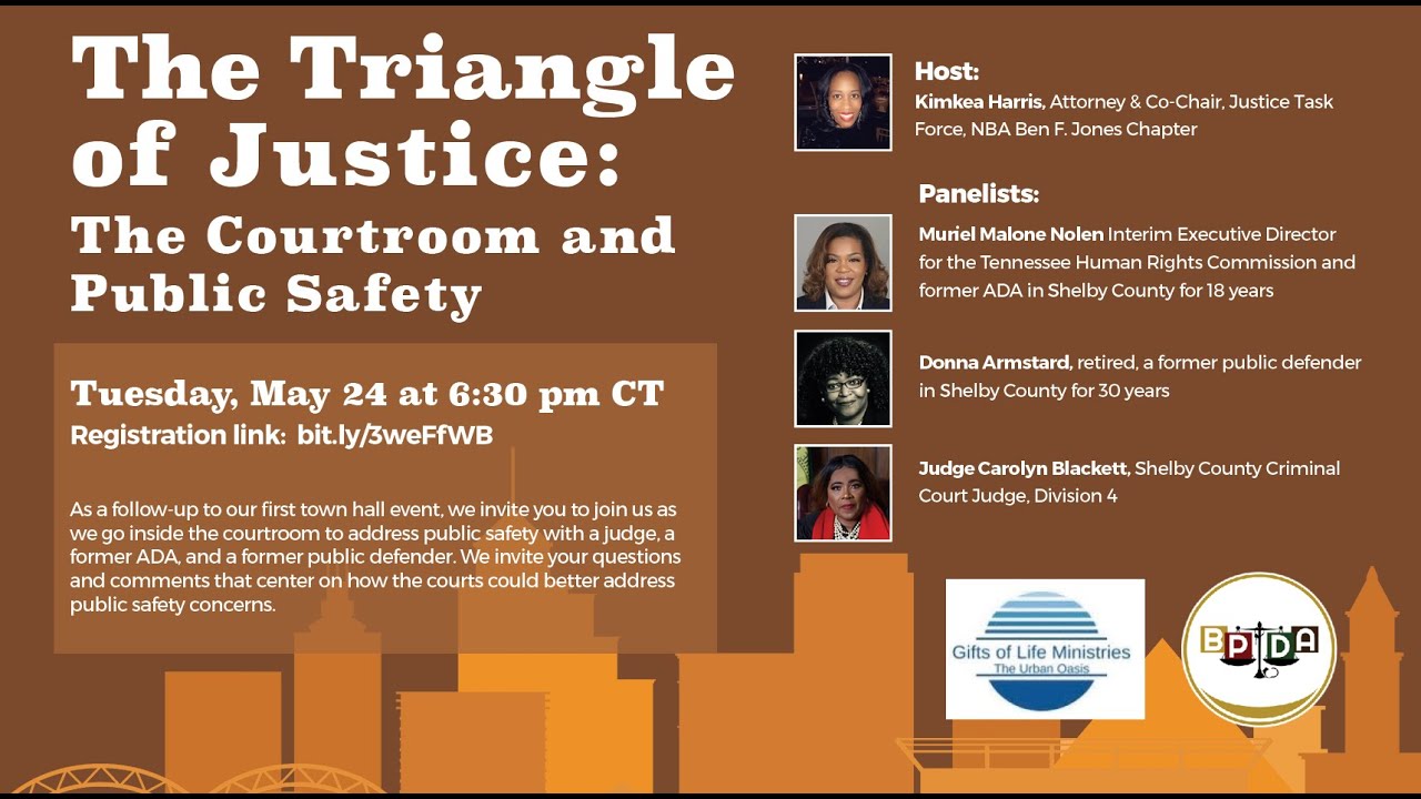 The Triangle of Justice: The Courtroom and Public Safety - YouTube