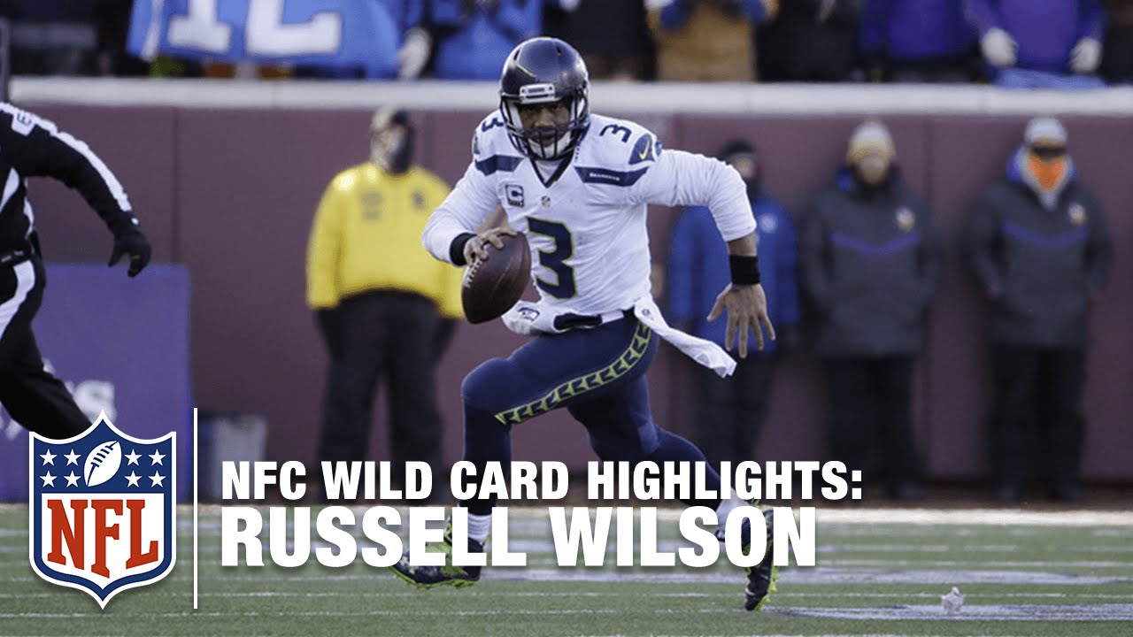Russell Wilson Highlights (NFC Wild Card) | NFL - YouTube