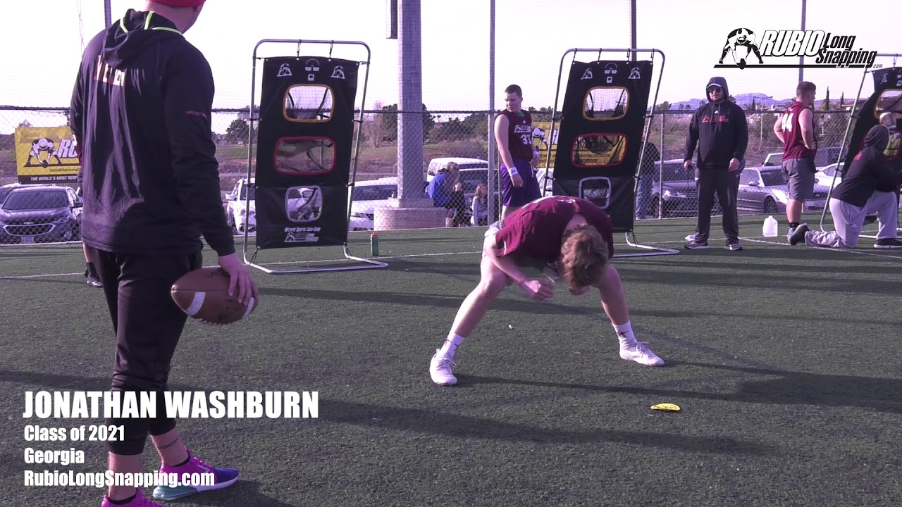 Jonathan Washburn - Long Snapper - YouTube