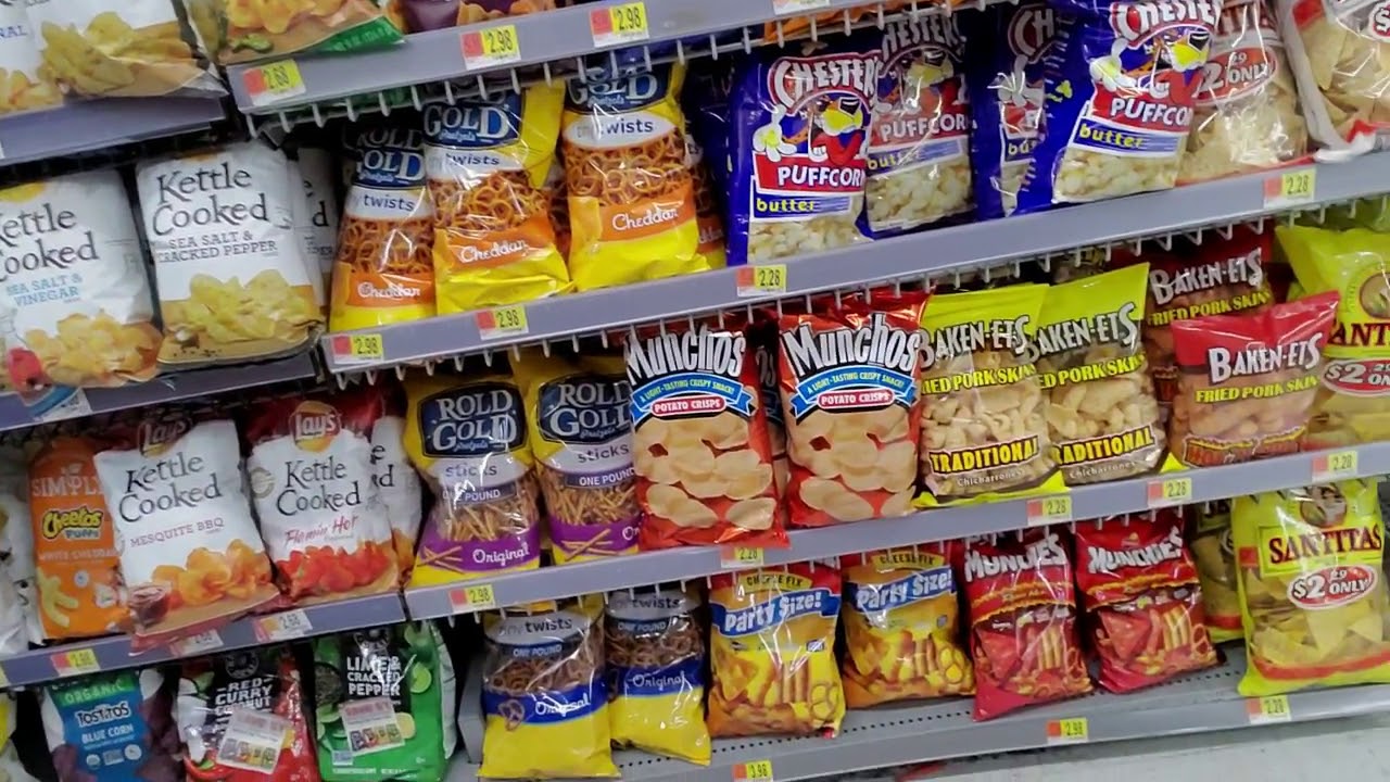 Walmart | Shop With Me / Browse Chips & Easter Stuff 2-20-2020 - YouTube