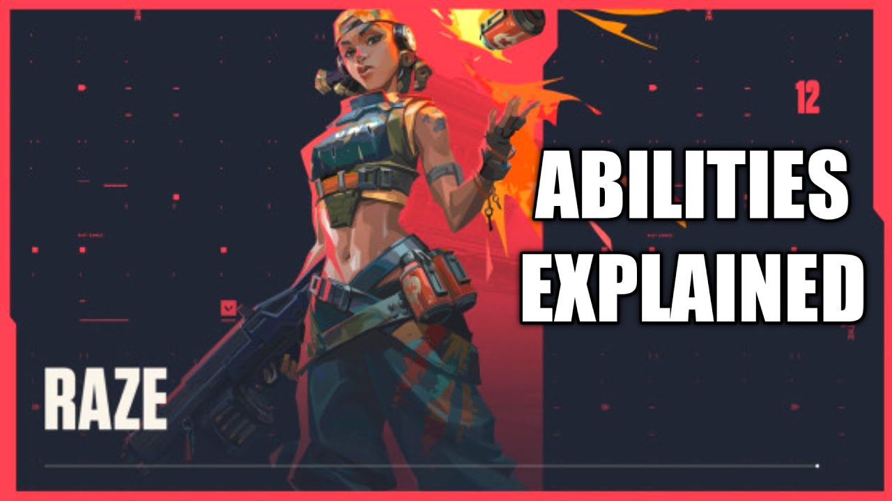 RAZE ABILITIES EXPLAINED 💣II VALORANT II HINDI II INDIA - YouTube