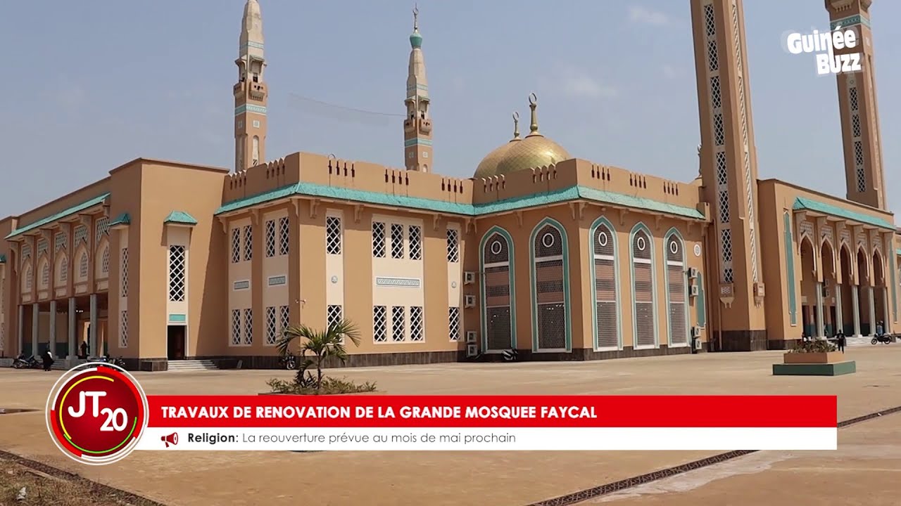 🔴🇬🇳#Guinee : Voici le nouveau visage de la Grande #Mosquée fayçal de # ...