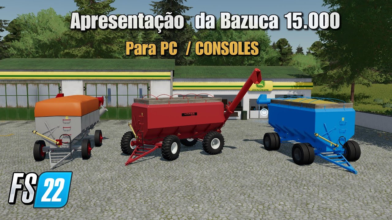 Apresentação da Bazuca 15.000 para PC / CONSOLES Farming Simulator 22 ...