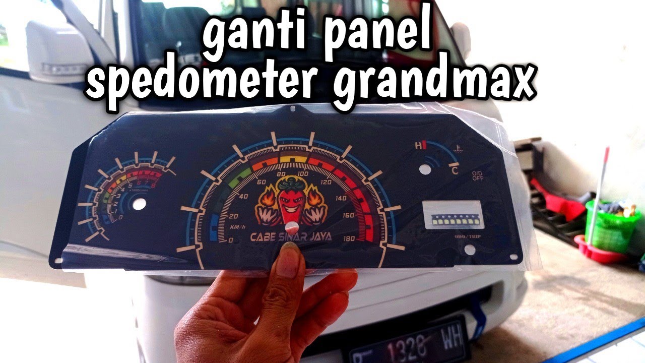 Cara Ganti Panel Speedometer Grandmax - YouTube